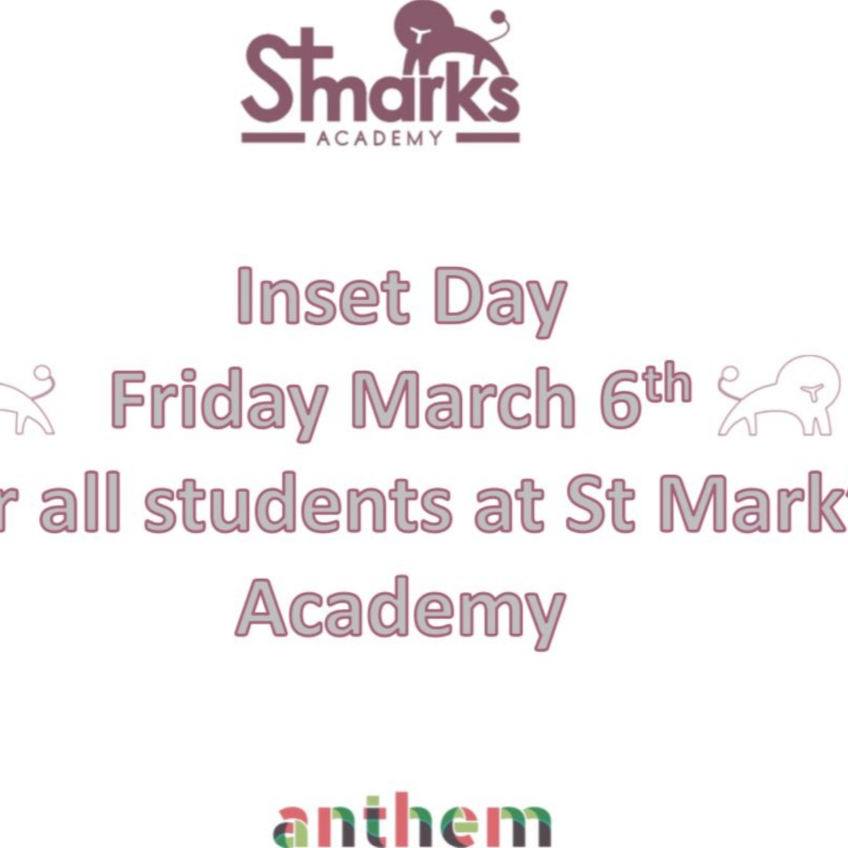 St Mark's Academy - Inset Day